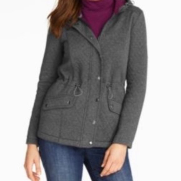 Talbots | Jackets & Coats | Talbots Casual Quilted Jacket With Hood ...